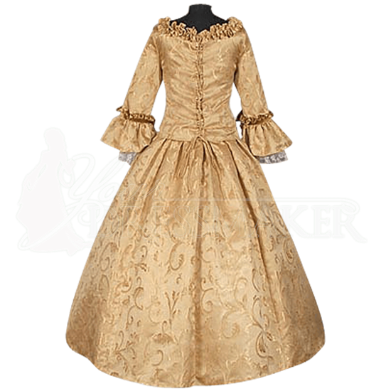 Baroque Renaissance Gown - Custom - MCI-104-C by Medieval and ...