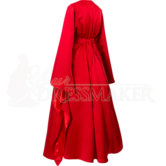 Red Priestess Dress - MCI-663 by Medieval and Renaissance Clothing ...