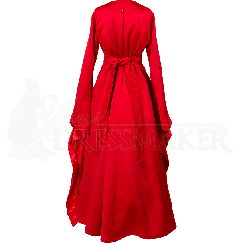 Red Priestess Dress - MCI-663 by Medieval and Renaissance Clothing ...