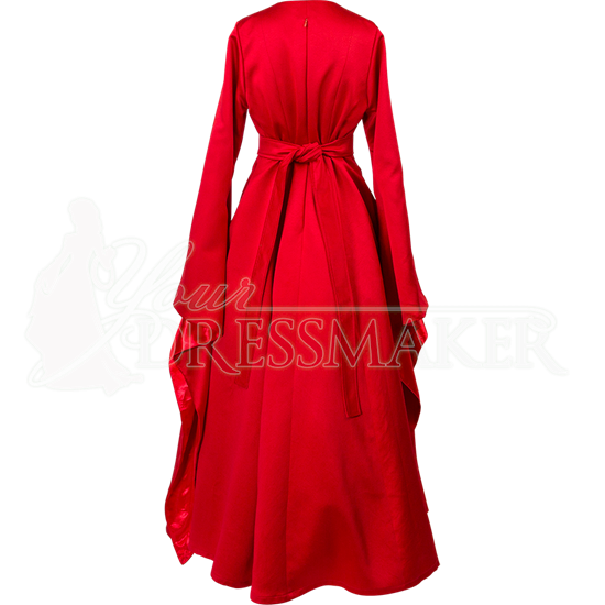 Red Priestess Dress - MCI-663 by Medieval and Renaissance Clothing ...