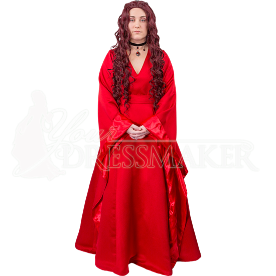 Red Priestess Dress - MCI-663 by Medieval and Renaissance Clothing ...