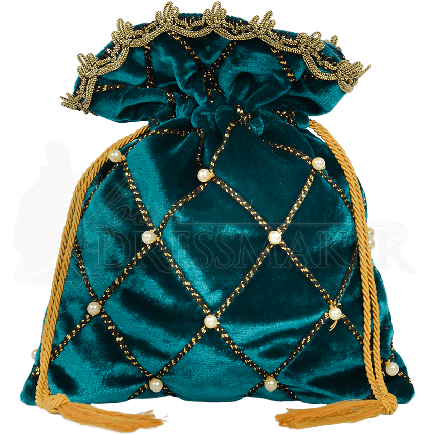 Noble Velvet Renaissance Pouch - MCI-556 by Medieval and Renaissance ...