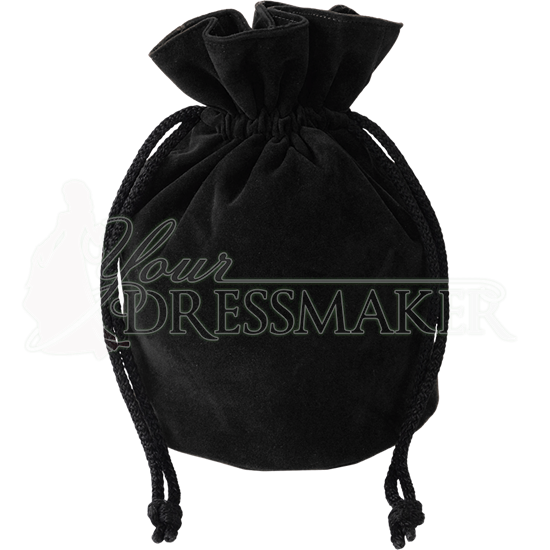 Soft Suede Drawstring Pouch - MCI-587 by Medieval and Renaissance ...