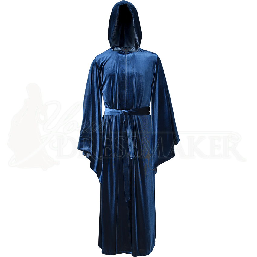 Hooded Velvet Robe - MCI-612 by Medieval and Renaissance Clothing ...