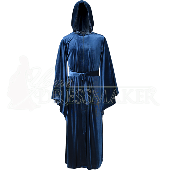 Hooded Velvet Robe - MCI-612 by Medieval and Renaissance Clothing ...
