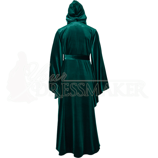 Hooded Velvet Robe - MCI-612 by Medieval and Renaissance Clothing ...