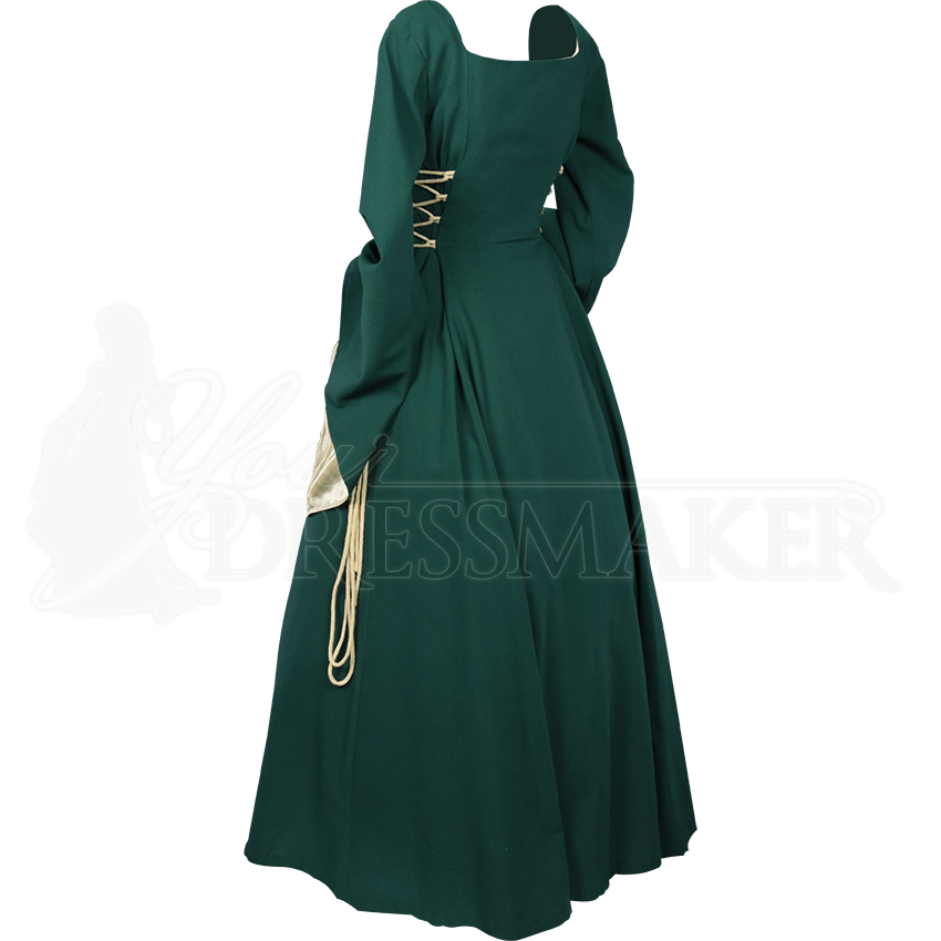 Side Laced Medieval Maiden Dress - MCI-626 by Medieval and Renaissance ...