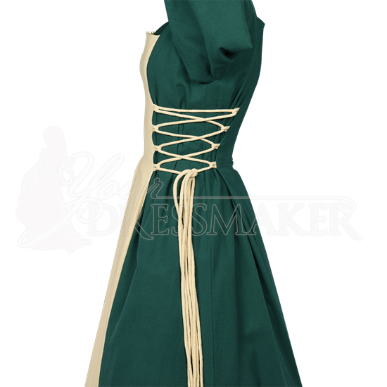 Side Laced Medieval Maiden Dress - MCI-626 by Medieval and Renaissance ...