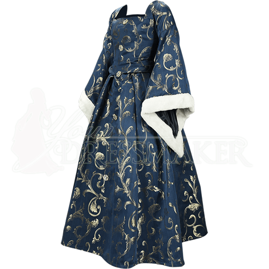 Royal Brocade Gown - MCI-630 by Medieval and Renaissance Clothing ...