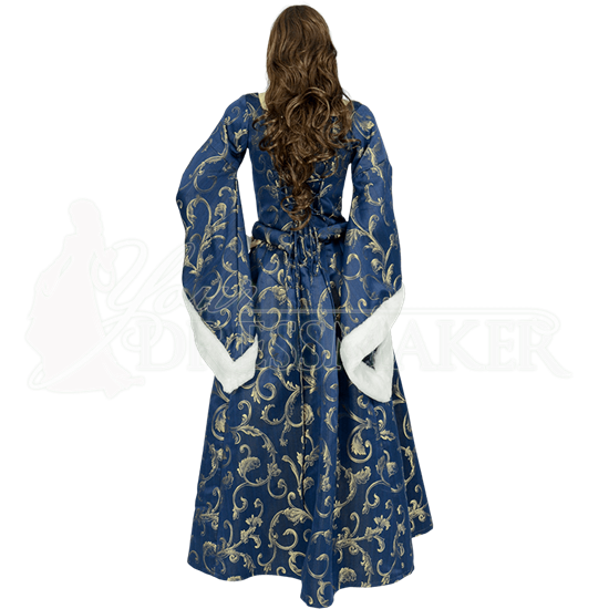 Royal Brocade Gown - MCI-630 by Medieval and Renaissance Clothing ...