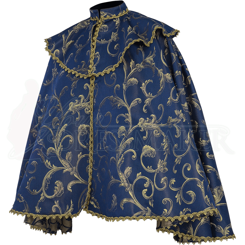 Nobles Brocade Short Cape - MCI-637 by Medieval and Renaissance ...