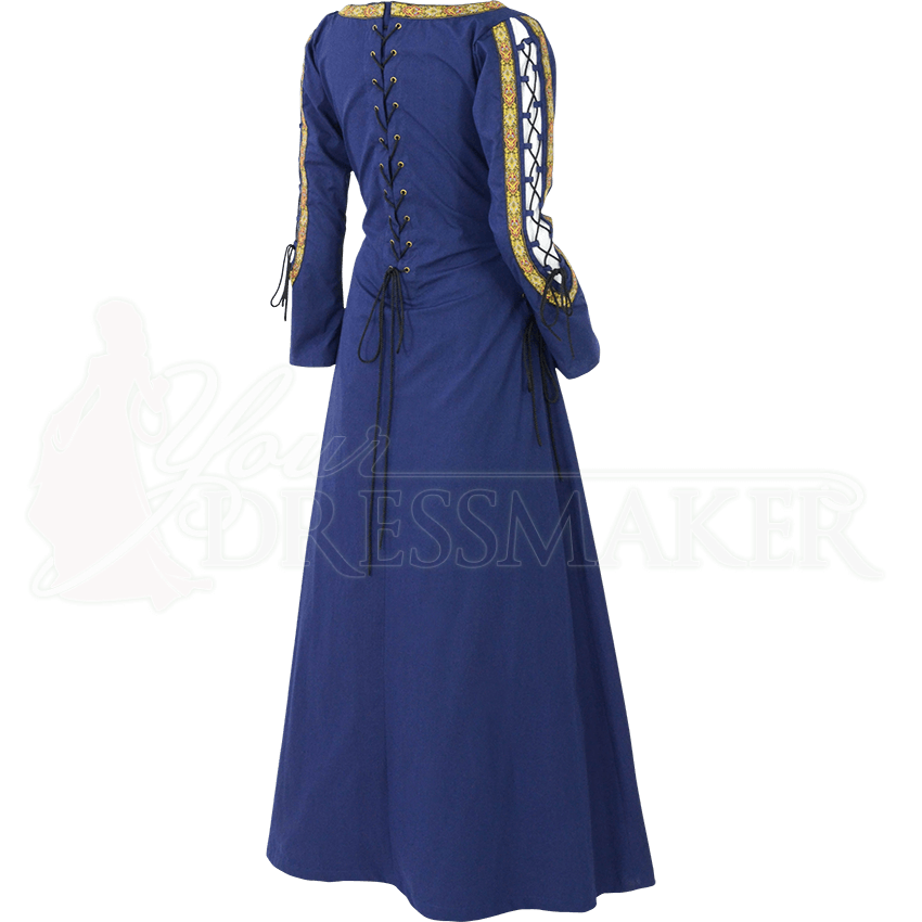 Lace Up Sleeve Noble Maiden Gown - MCI-714 by Medieval and Renaissance ...