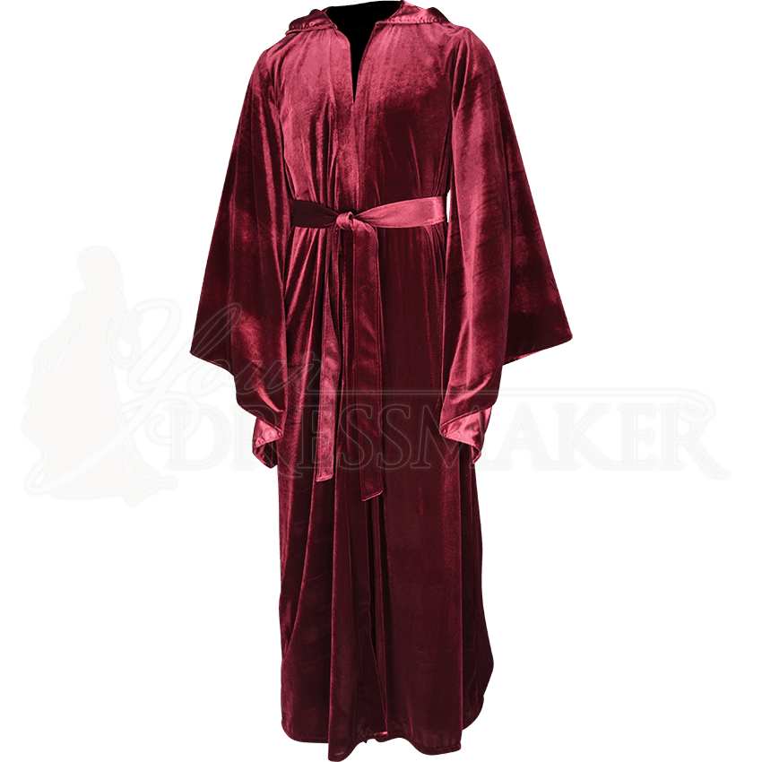 Hooded Velvet Robe - MCI-612 by Medieval and Renaissance Clothing ...