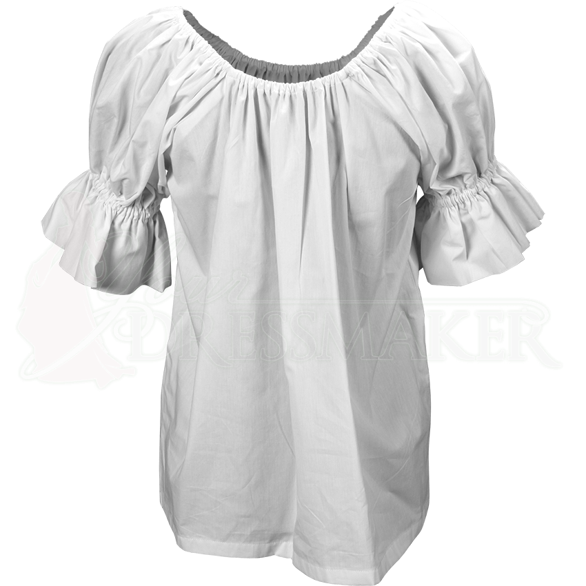Ruffled Sleeve Chemise Top - MCI-548 by Medieval and Renaissance ...