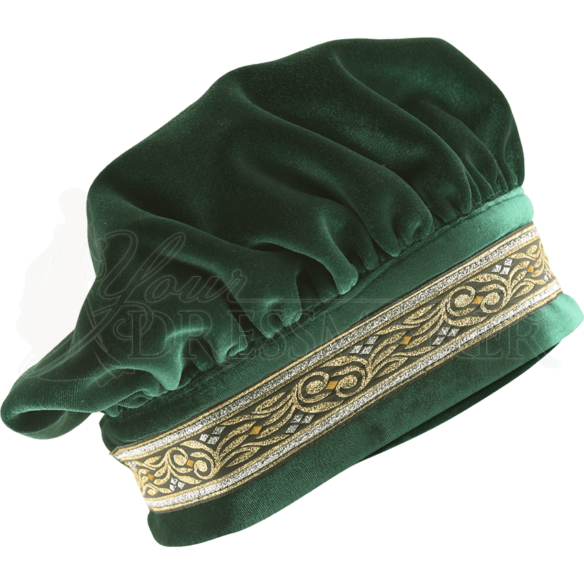 Renaissance Muffin Hat - MCI-562 by Medieval and Renaissance Clothing ...