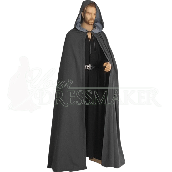 Medieval Hooded Cloak - MCI-175 by Medieval and Renaissance Clothing ...