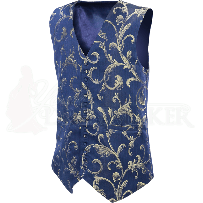 Mens Brocade Vest - MCI-409 by Medieval and Renaissance Clothing ...