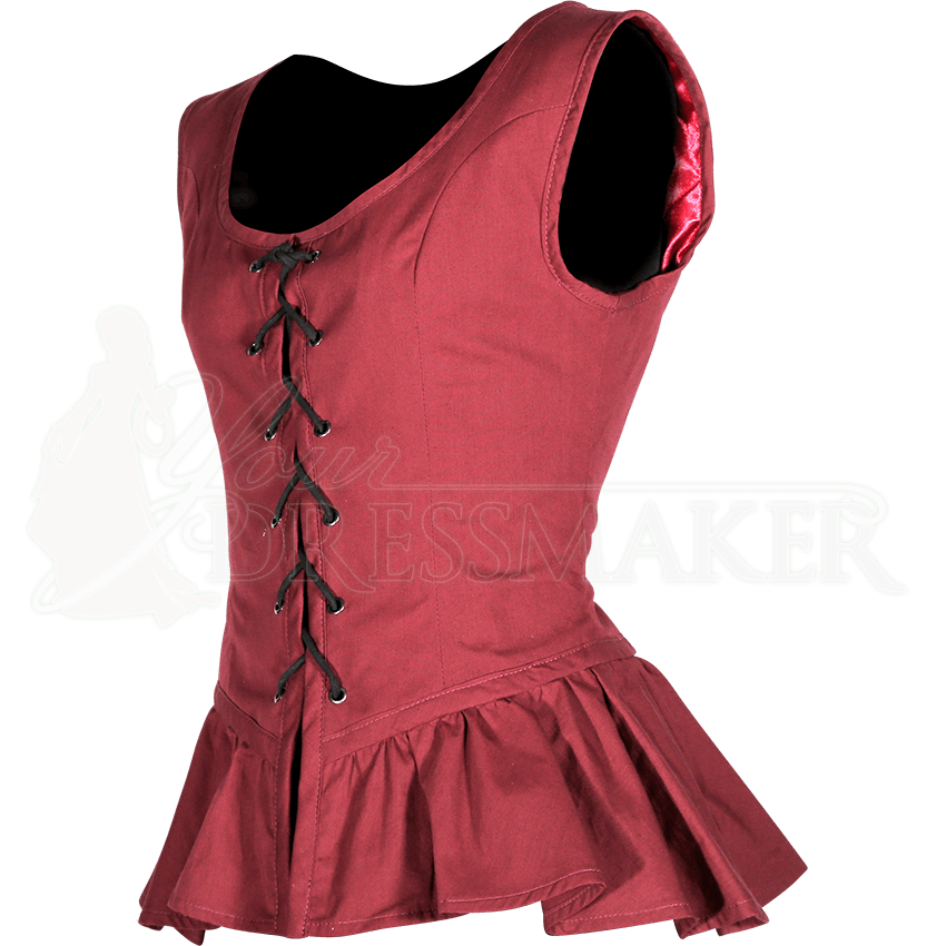 Skirted Cotton Bodice - MCI-734 by Medieval and Renaissance Clothing ...
