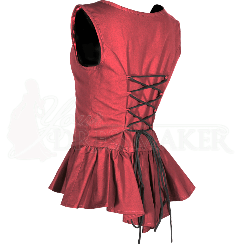 Skirted Cotton Bodice - MCI-734 by Medieval and Renaissance Clothing ...