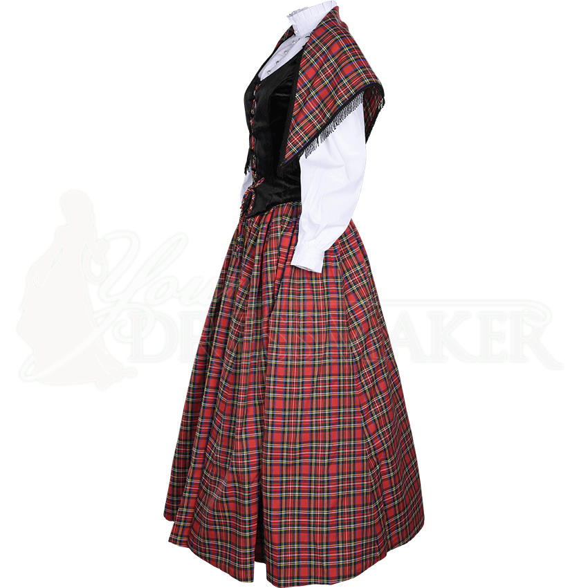 Scottish Lass Dress - MCI-119 by Medieval and Renaissance Clothing ...