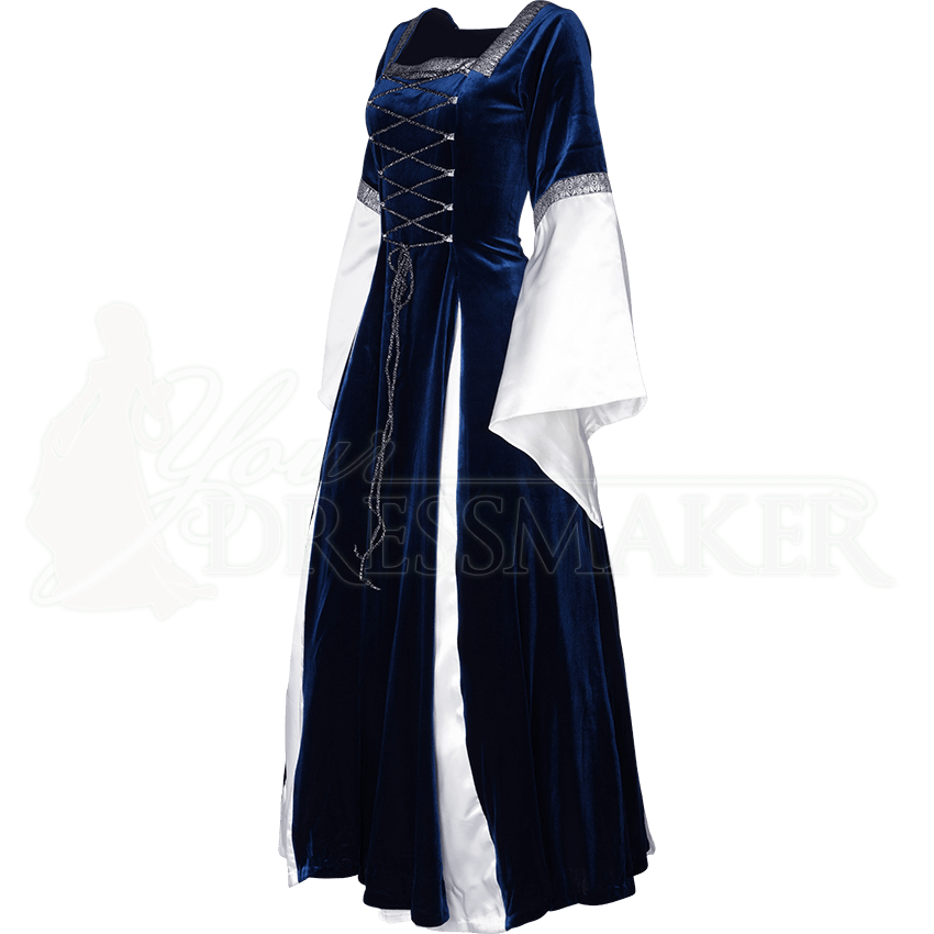 Dark Blue Fair Maidens Gown - MCI-127 by Medieval and Renaissance ...