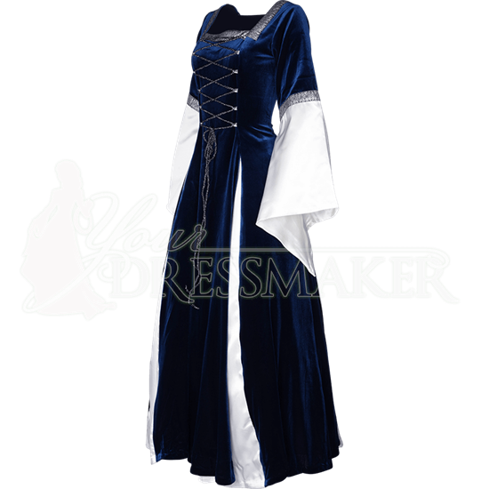 Dark Blue Fair Maidens Gown - MCI-127 by Medieval and Renaissance ...